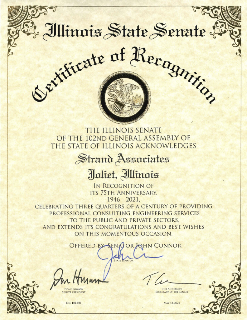 Strand's 75th Anniversary Recognized by the Illinois State Senate ...