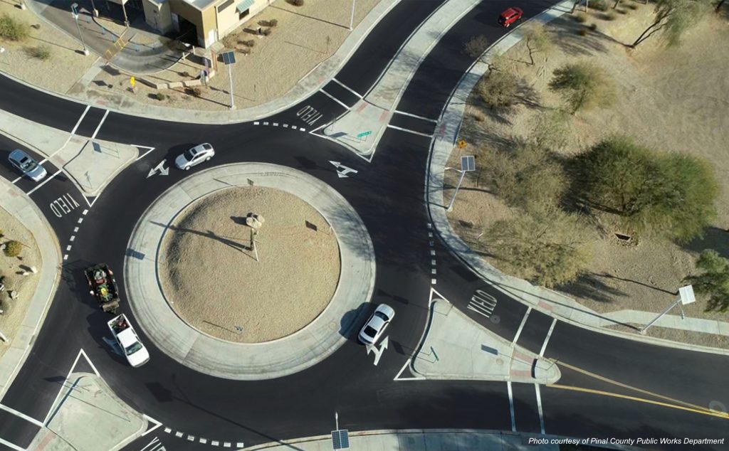 Johnson Ranch Roundabout – Pinal County, AZ - Strand Associates, Inc.
